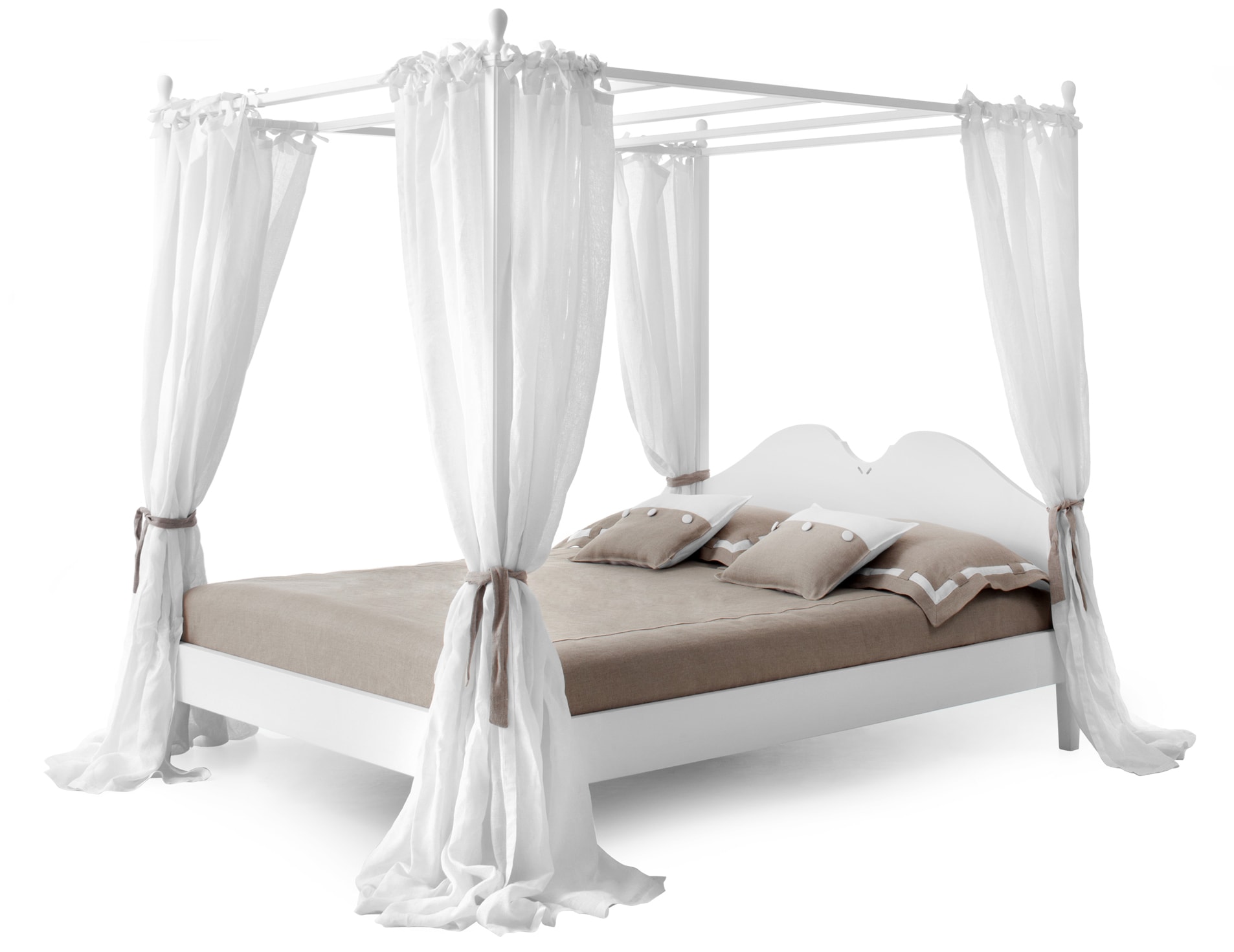 El encanto de la cama con dosel - Colchón Exprés