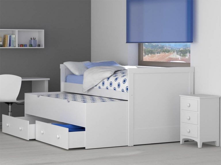 Camas compactas juveniles : Funcionalidad y espacio extra